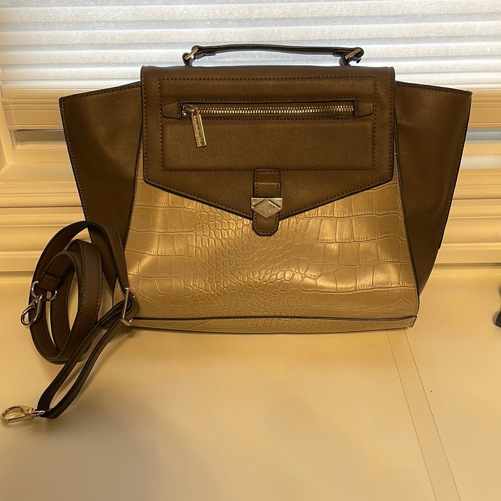 Danielle Nicole Faux Croc Blair Satchel Celine Look - Gem